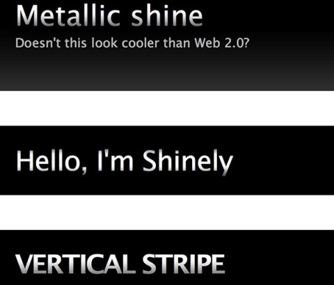 40 Creative CSS3 Text Effects and Tutorials